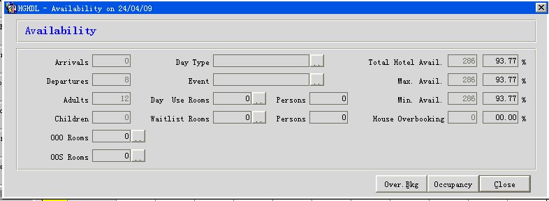 第五章 快捷键 Quick Keys - 《酒店管理系统 Opera PMS》 - 融媒体云教材(Yunjiaocai.CN)