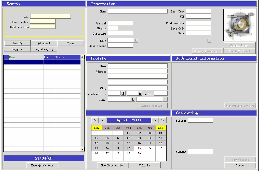 第五章 快捷键 Quick Keys - 《酒店管理系统 Opera PMS》 - 融媒体云教材(Yunjiaocai.CN)